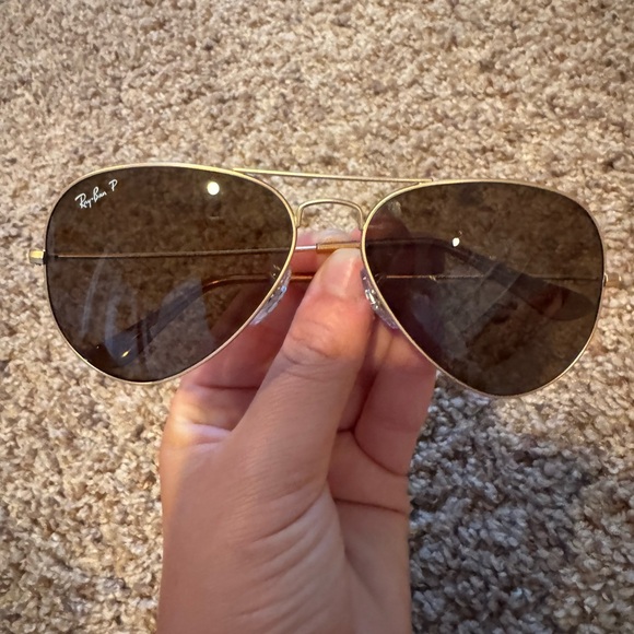 Ray-Ban | Accessories | Rayban Classic Gold Aviators Brand New | Poshmark